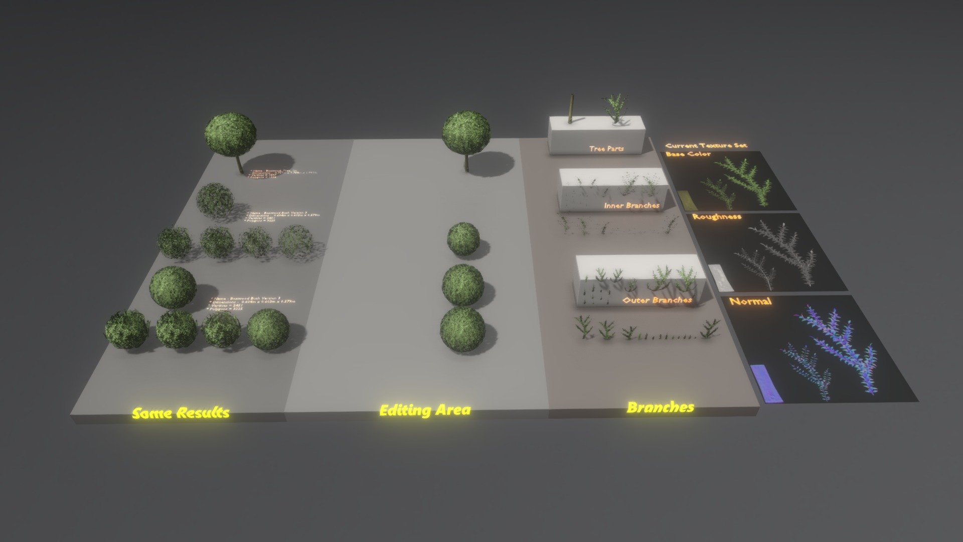 Boxwood Bush Construction Kit 0.8 - Buy Royalty Free 3D model by VIS ...