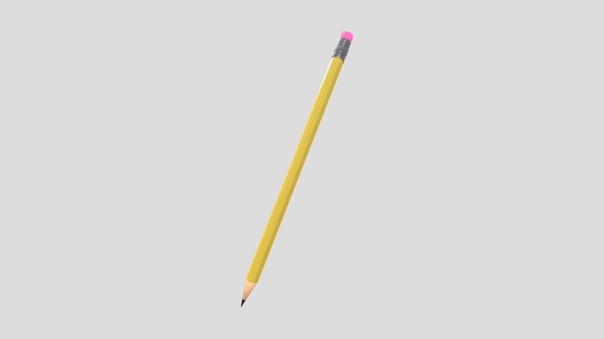 Minimal Pencil 3D: Sleek Precision - Download Free 3D model by Adrian ...