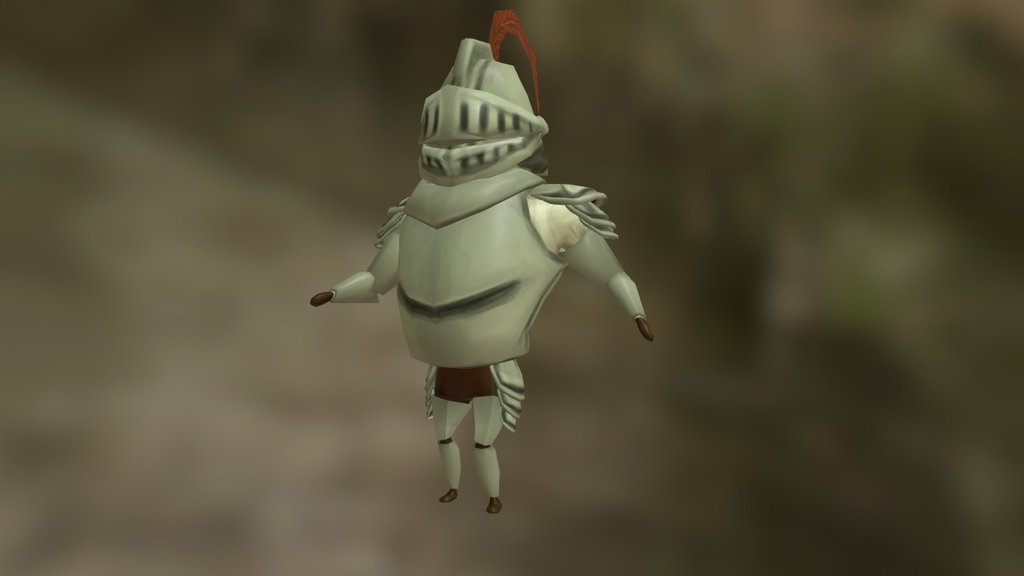 Knight Animated - 3D model by ldethhorse [b292dda] - Sketchfab
