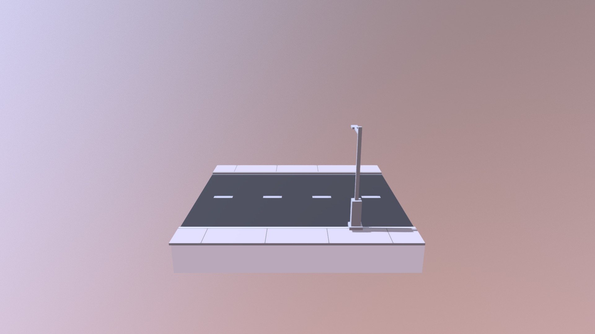 road - 3D model by pyphehe [b2935a3] - Sketchfab