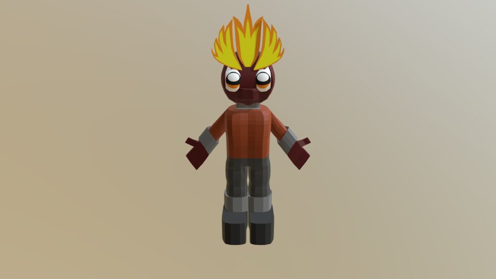 Hero of Fire, Fae - 3D model by AlexMagnei [b293b48] - Sketchfab