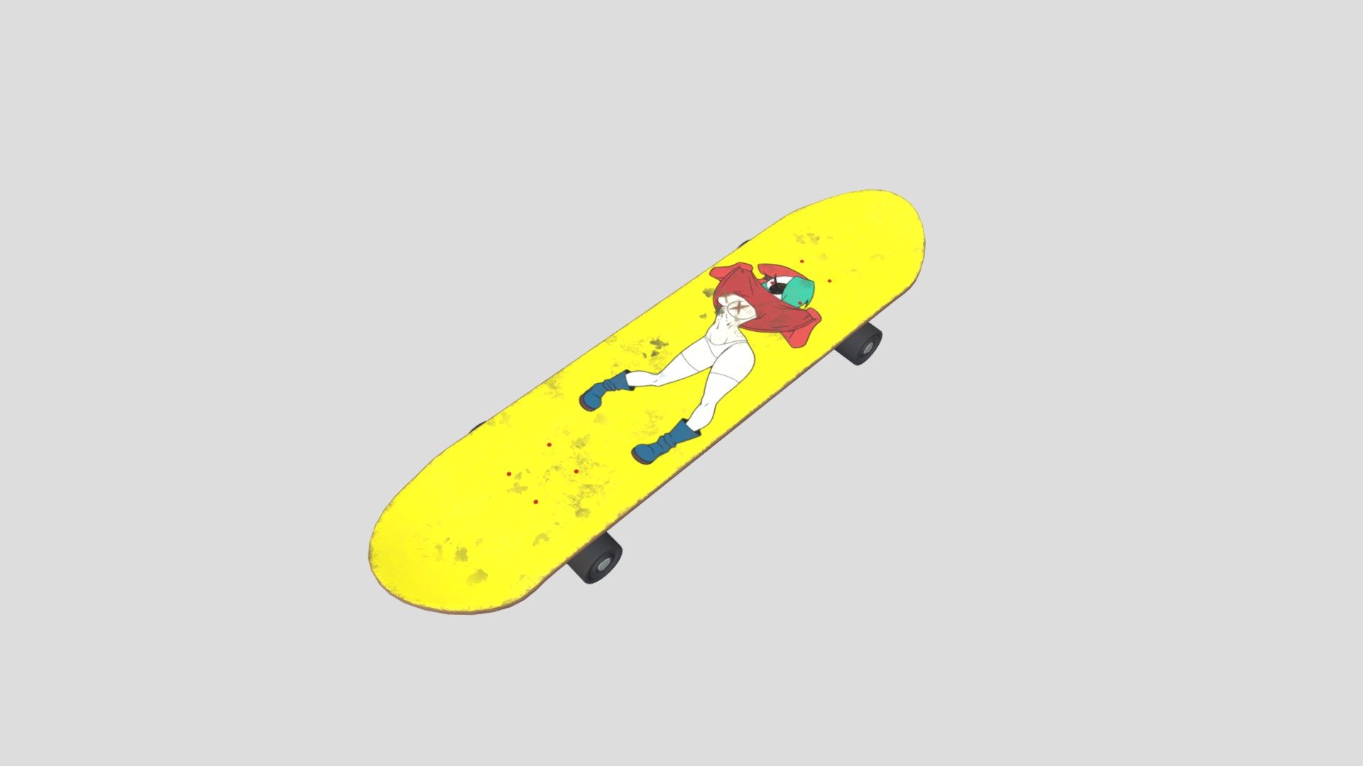 Skeitboard - 3D model by Young Maximalist (@youngmaximalist) [b29492a ...