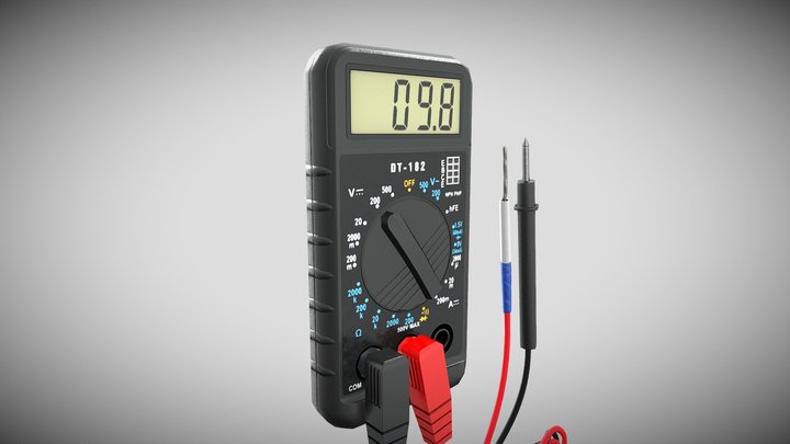 Multimeter 3D models - Sketchfab