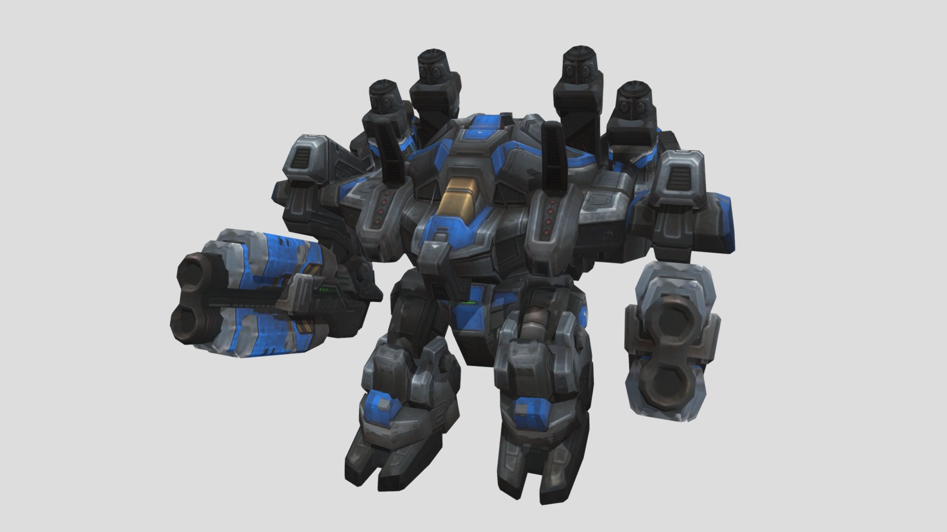 Thor - Starcraft 2 - Download Free 3D model by Catholomew [b2958bf ...