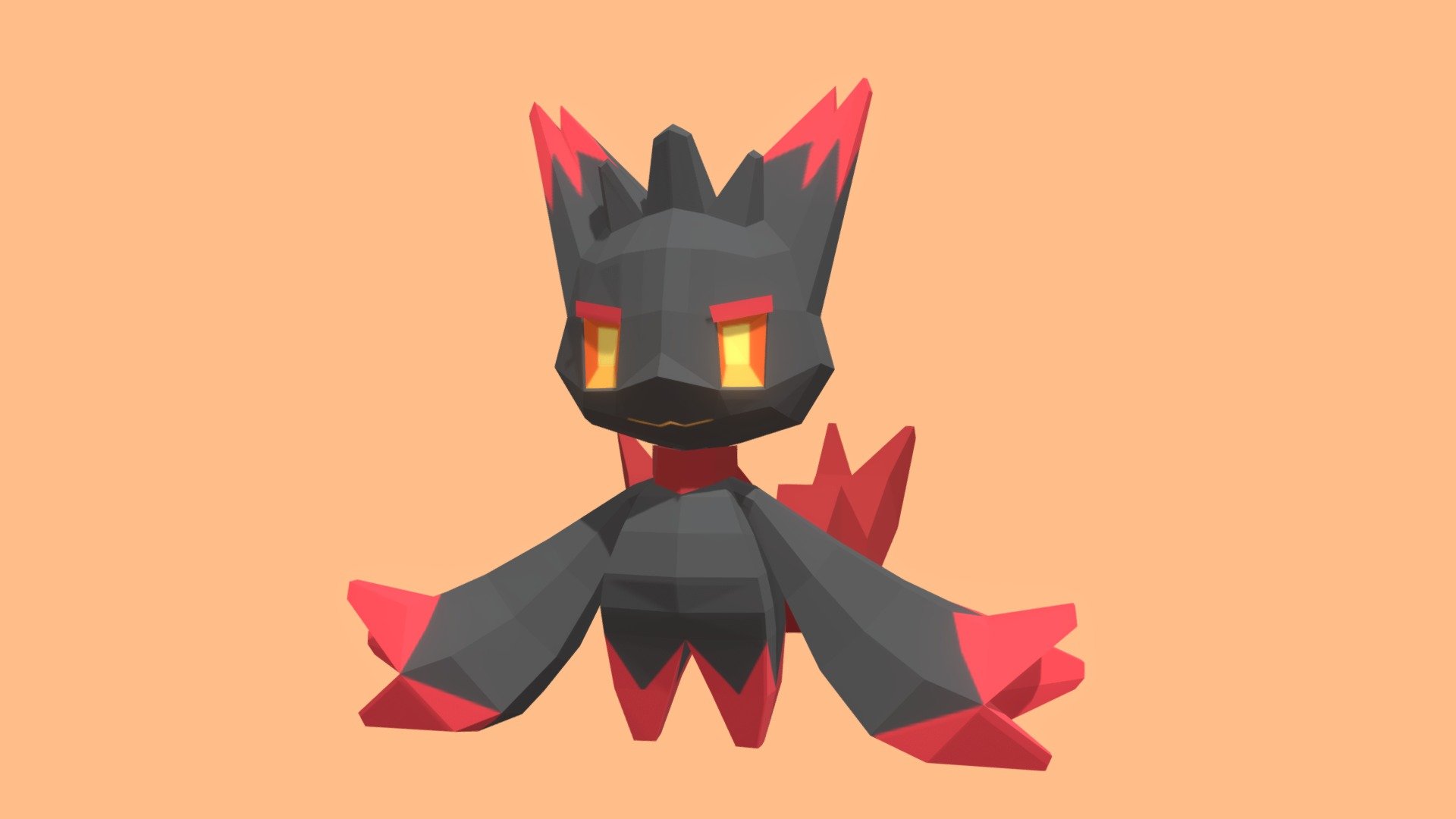 Trickster Creature - 3D model by Anj (@anjkatsu) [b296225] - Sketchfab