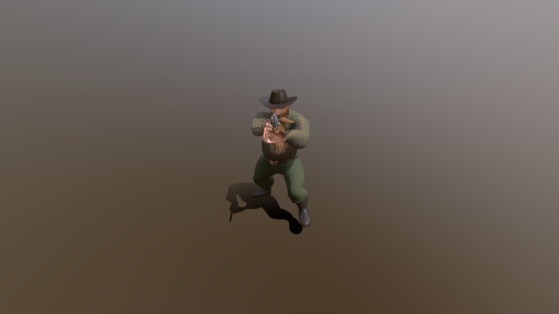 Dwarf Cowboy - 3D model by SoulSmith [b29624a] - Sketchfab