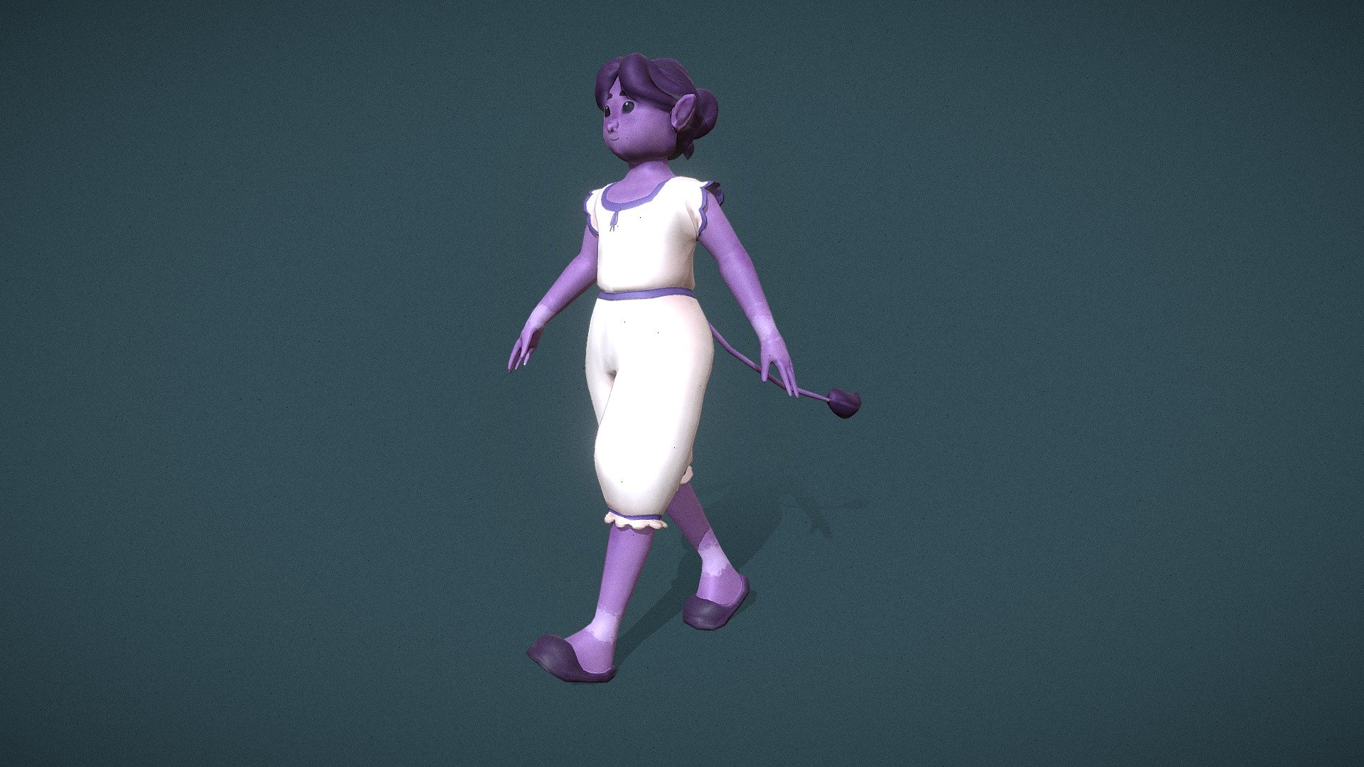 Walk Cycle with Styalized Character - 3D model by PSmaeve [b297f0e ...