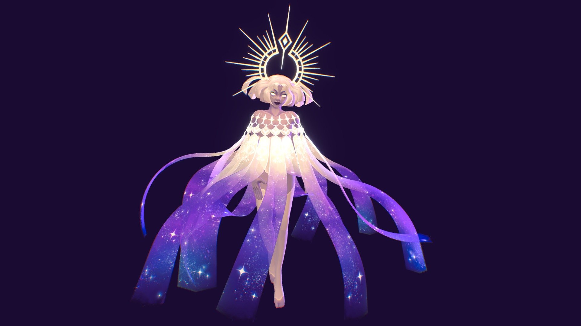 Goddess - 3D model by RenDemel [b299159] - Sketchfab