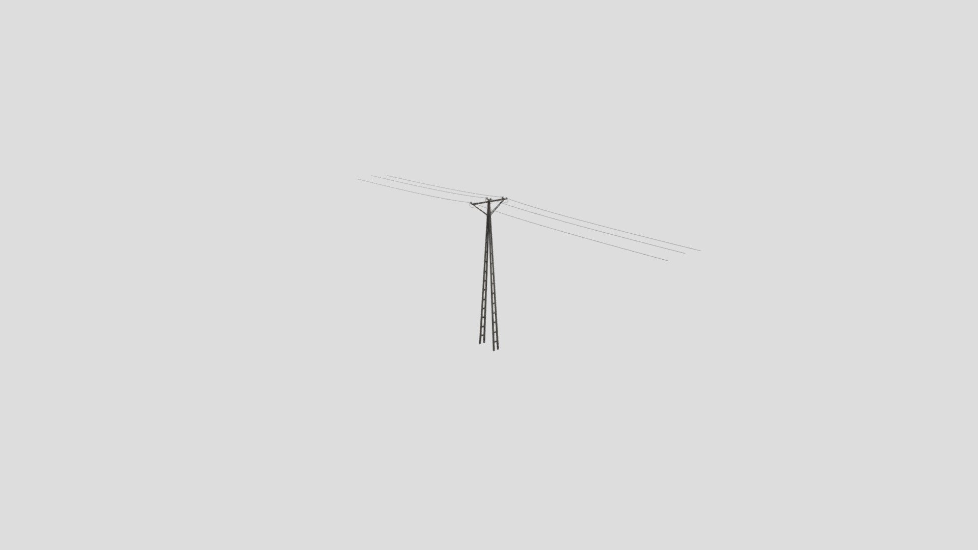 utility pole 27 AM227 Archmodel - Buy Royalty Free 3D model by ...