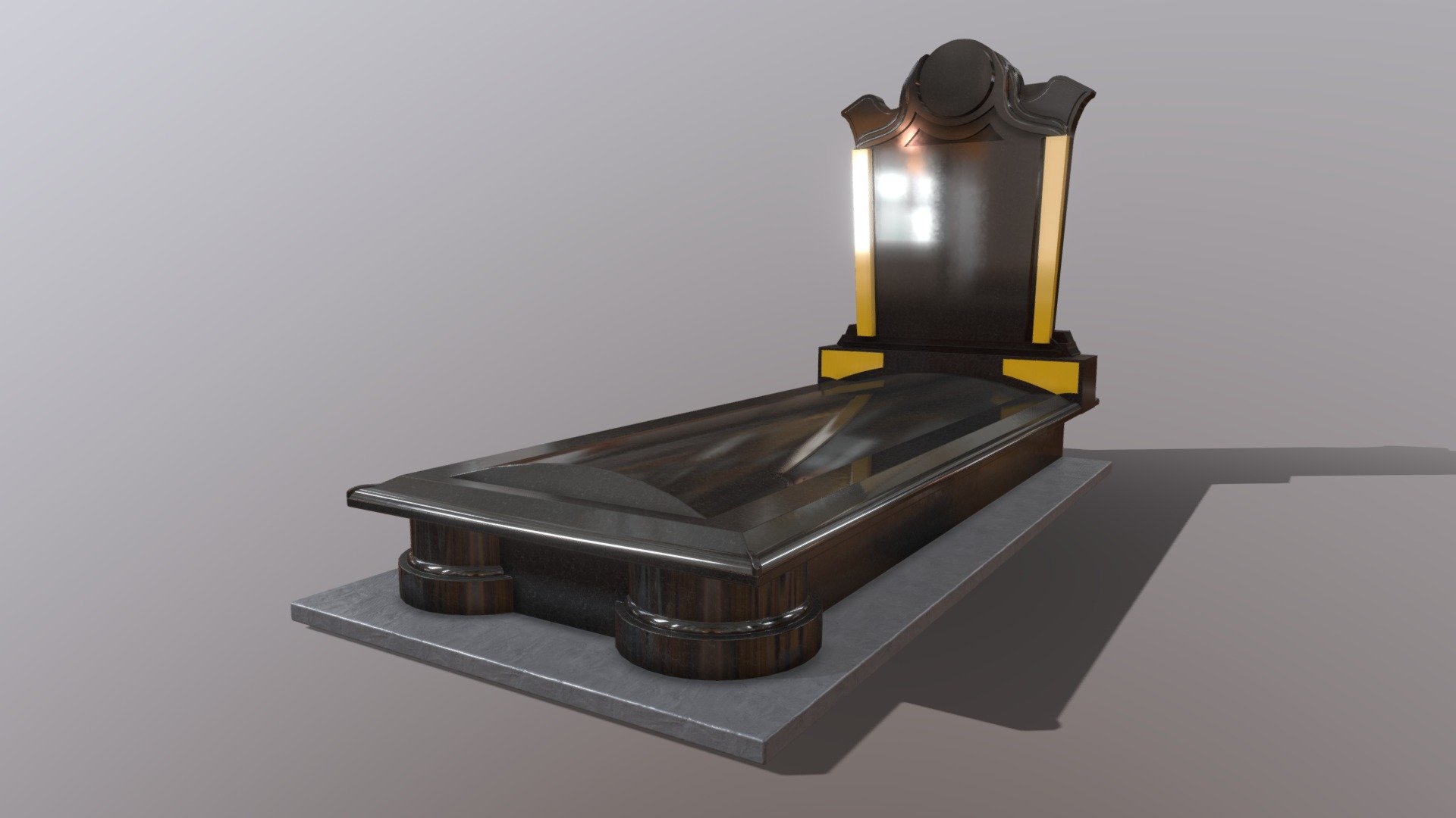 Tombstone test v9 - 3D model by ihaniff2902 [b29b164] - Sketchfab