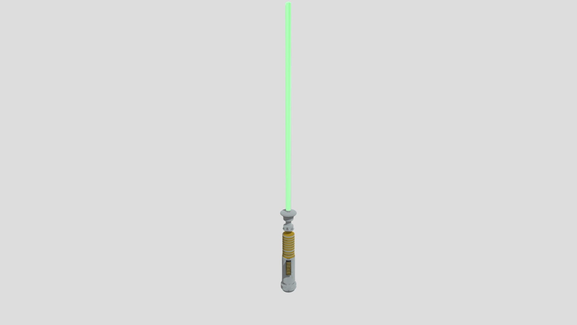 Luke Skywalker's Lightsaber - Download Free 3D model by _tByte [b29b1a8 ...