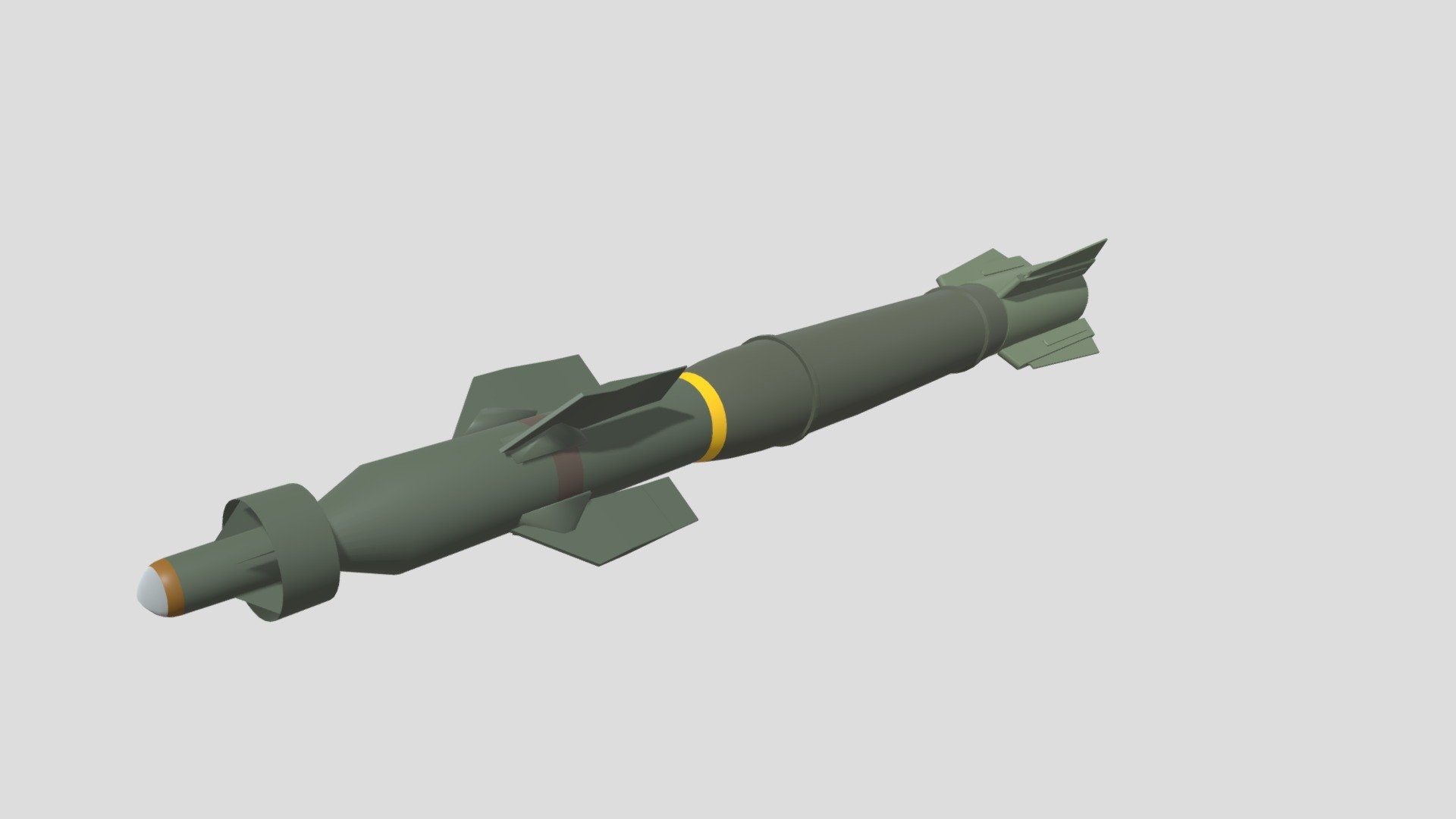 GBU-12 - 3D model by iqokay [b29ca3a] - Sketchfab