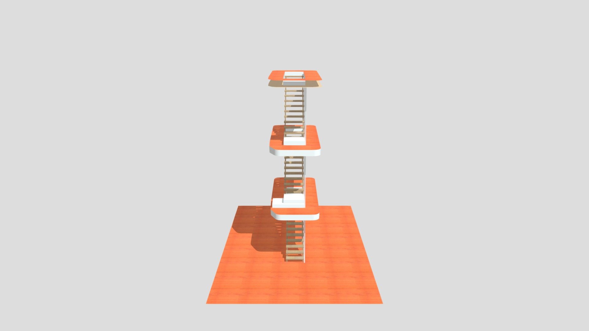 782 crawford st open riser - 3D model by Joseph_vistastaircnc1 ...