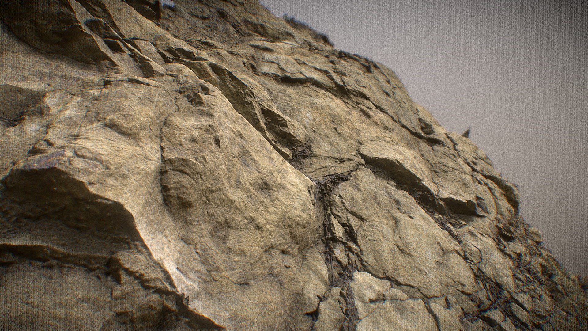 Rock Face - 3D model by innocentillusions [b29e91b] - Sketchfab