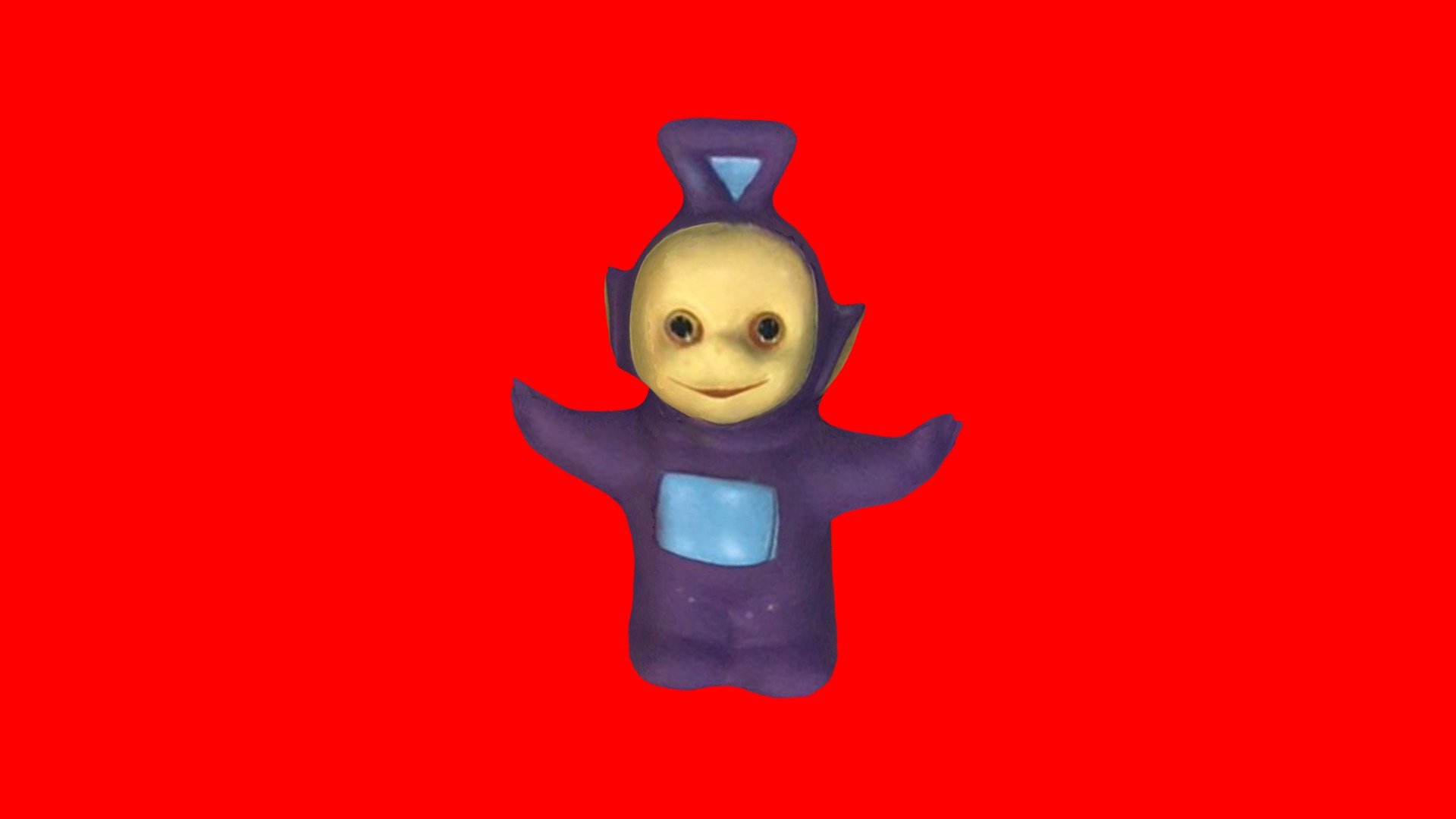 Tinky Winky red - 3D model by kazu0615 [b29f444] - Sketchfab