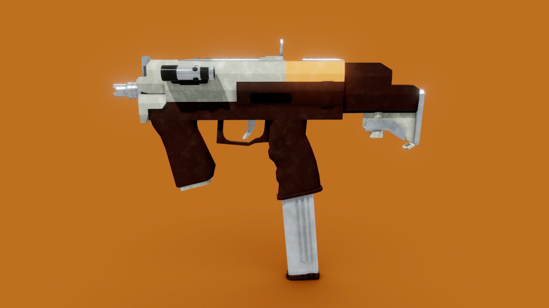 Submachine gun | "Antiope-D" - 3D model by Nikcore (@nikcore76 ...