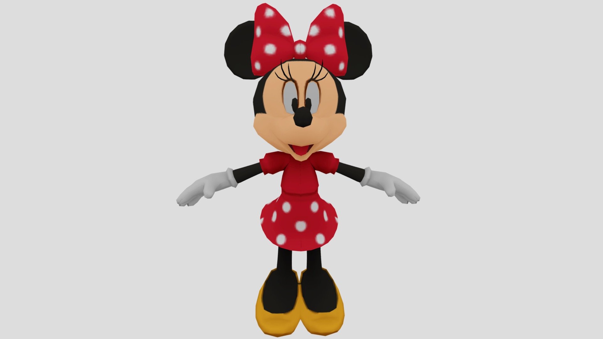 PC Computer Minnie Mouse - 3D model by SMF Features Developed From ...