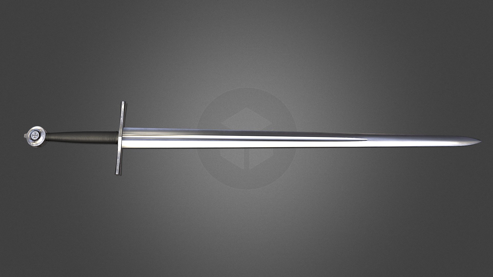 Oakeshott Type XIIa Longsword (Albion Baron) - Download Free 3D model by leeeck [b2a3768 ...