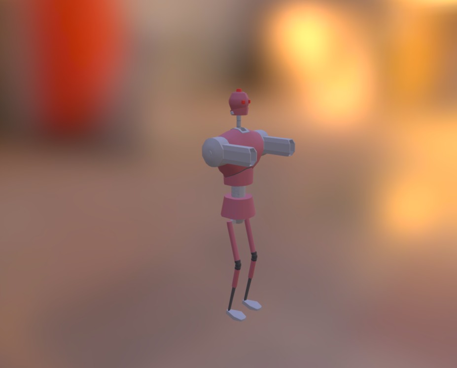 Enemy Gat Bot - 3D model by lawndisordr [b2a3f51] - Sketchfab