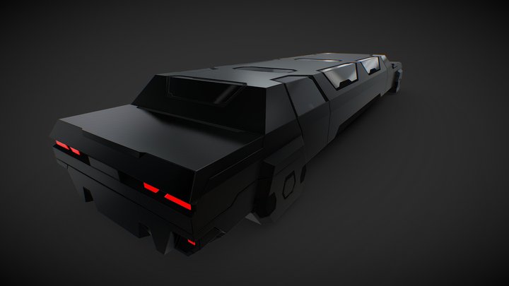 Limousine 3D models - Sketchfab