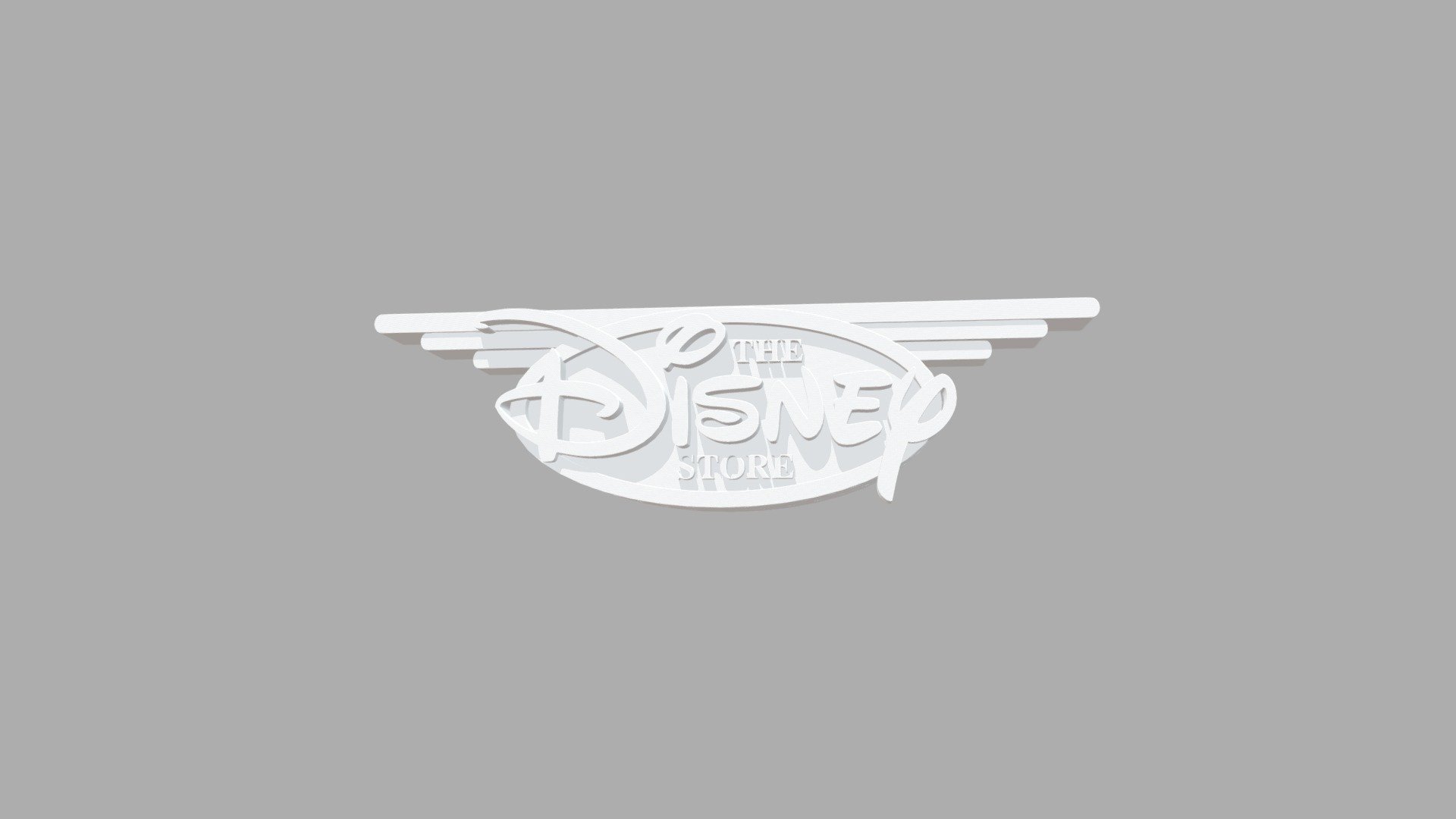 Pink & Teal Disney store Store Sign - 3D model by lipariangelo [b2a517d ...