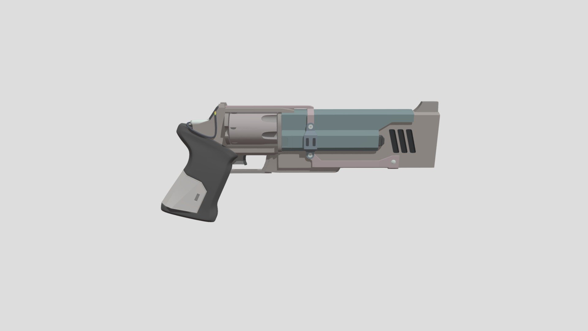 Marksman Revolver XYZ - Download Free 3D model by SoupWest [b2a58e3 ...