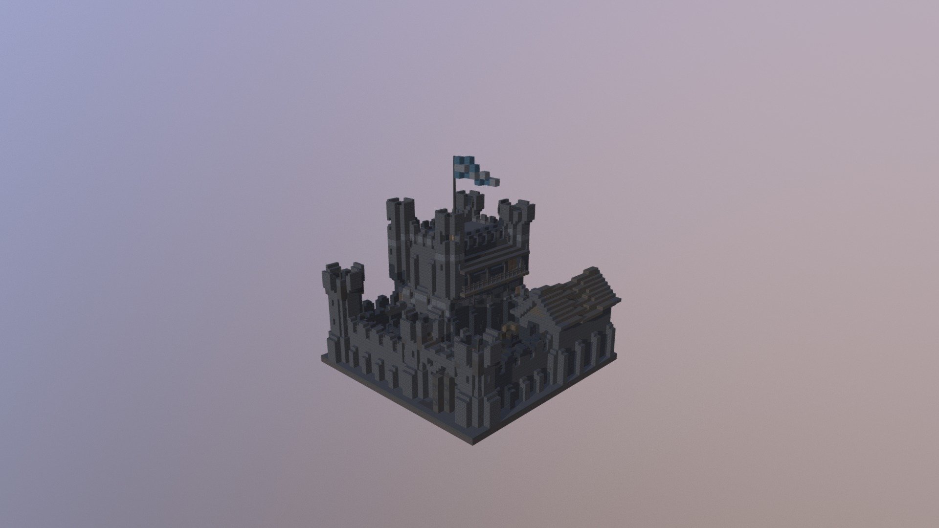 Minecraft Castle - Download Free 3D model by t.sullivan [b2a5eaf ...