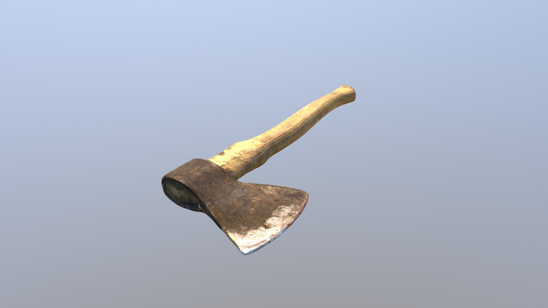 PB63 Hatchet Mid - 3D model by Makovetkyi Volodymyr (@pbr-scans ...
