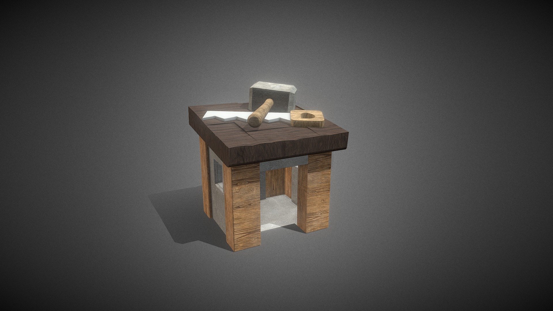 FREE_GAME_READY_BUILDING - Download Free 3D model by YASH PARMAR ...
