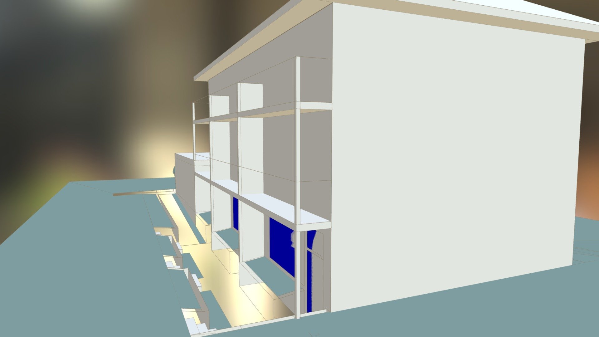 Bldg 3 Three Stairways w/ Ramp - 3D model by yogirob3rt [b2acbb8 ...