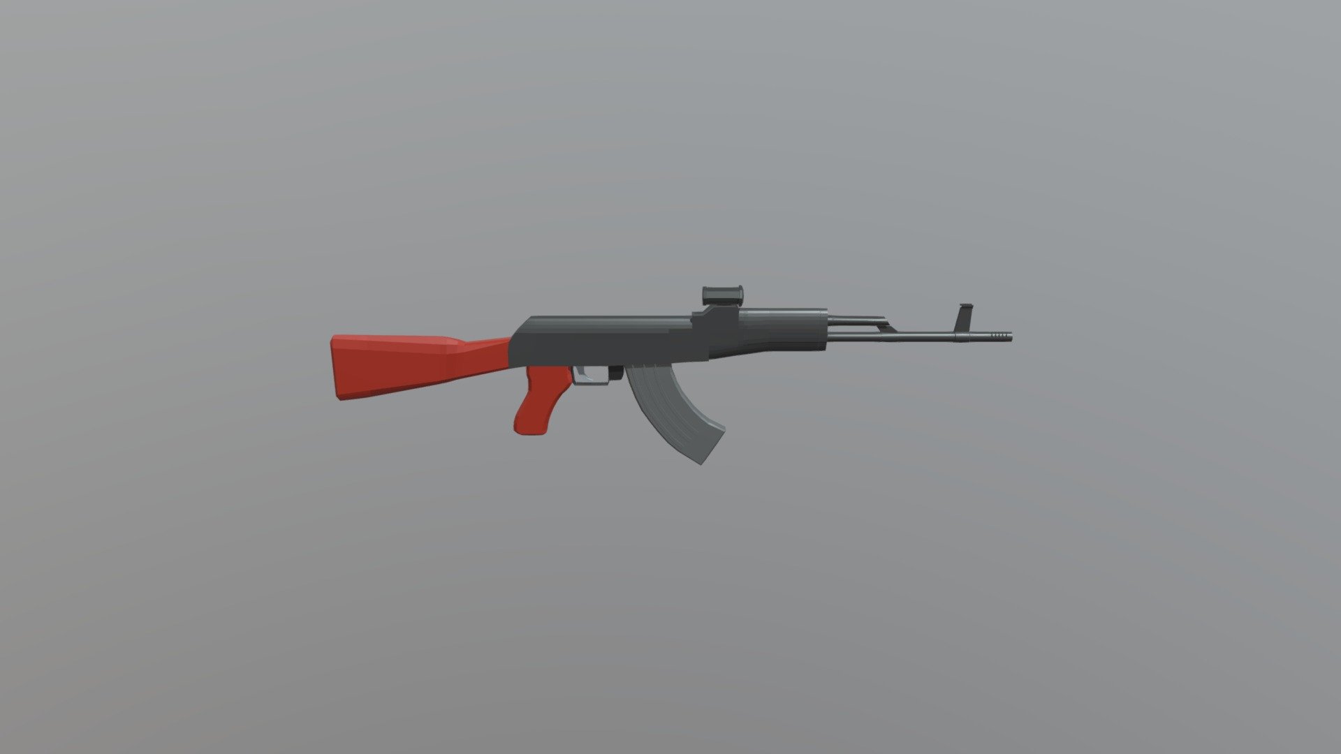 Low poly ak - 3D model by heroica [b2acc29] - Sketchfab