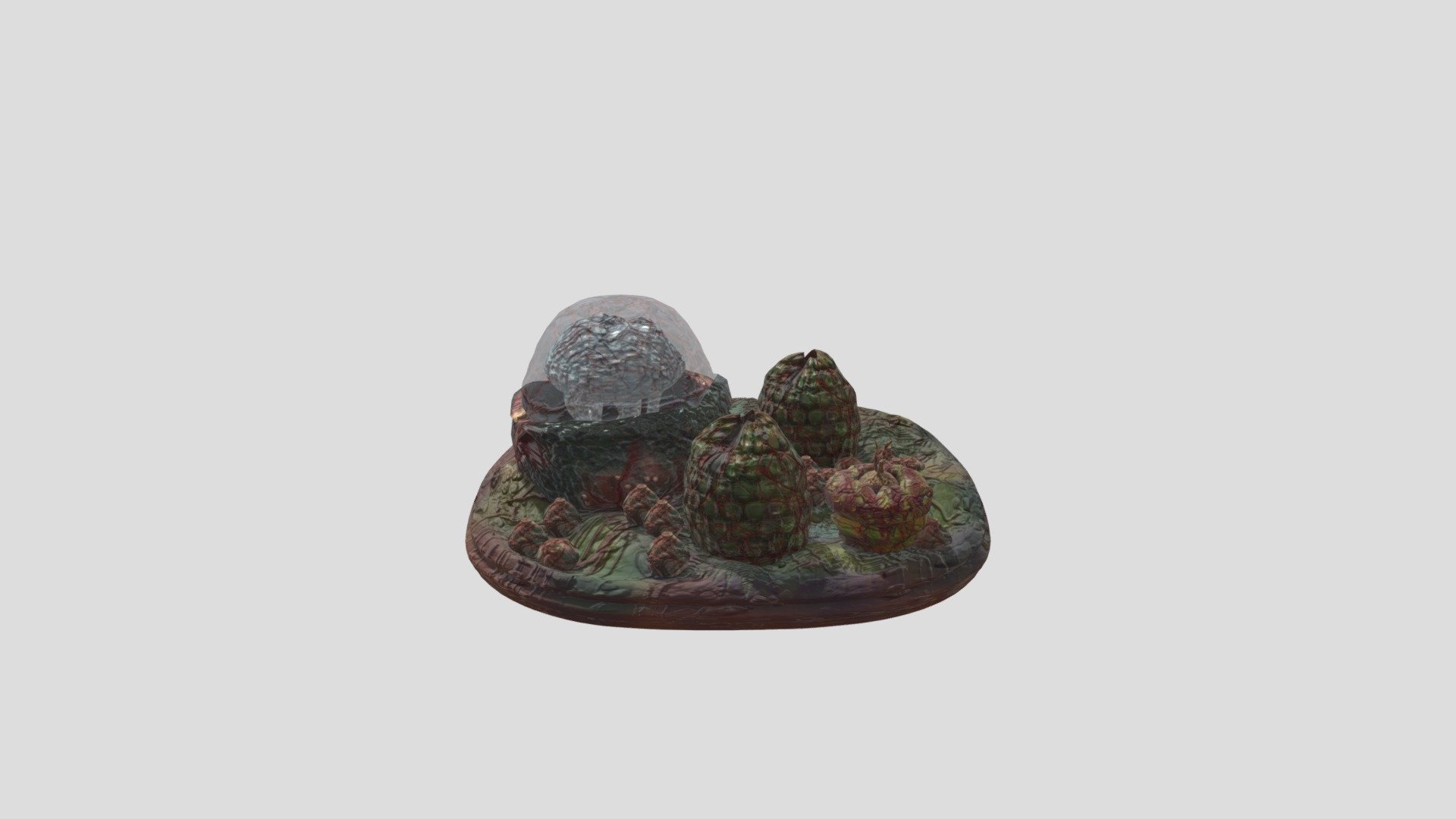 Alien Life Diorama - Download Free 3D model by Lisette Rosa (@ldrosa ...