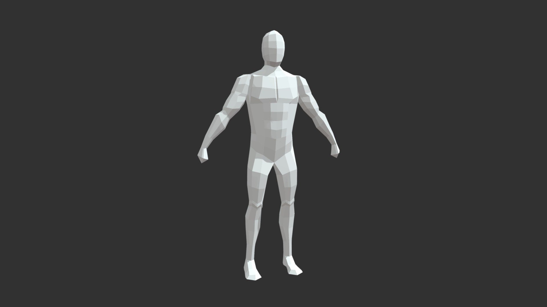 Man Low-poly - Download Free 3D model by mrruk3r [b2af87b] - Sketchfab