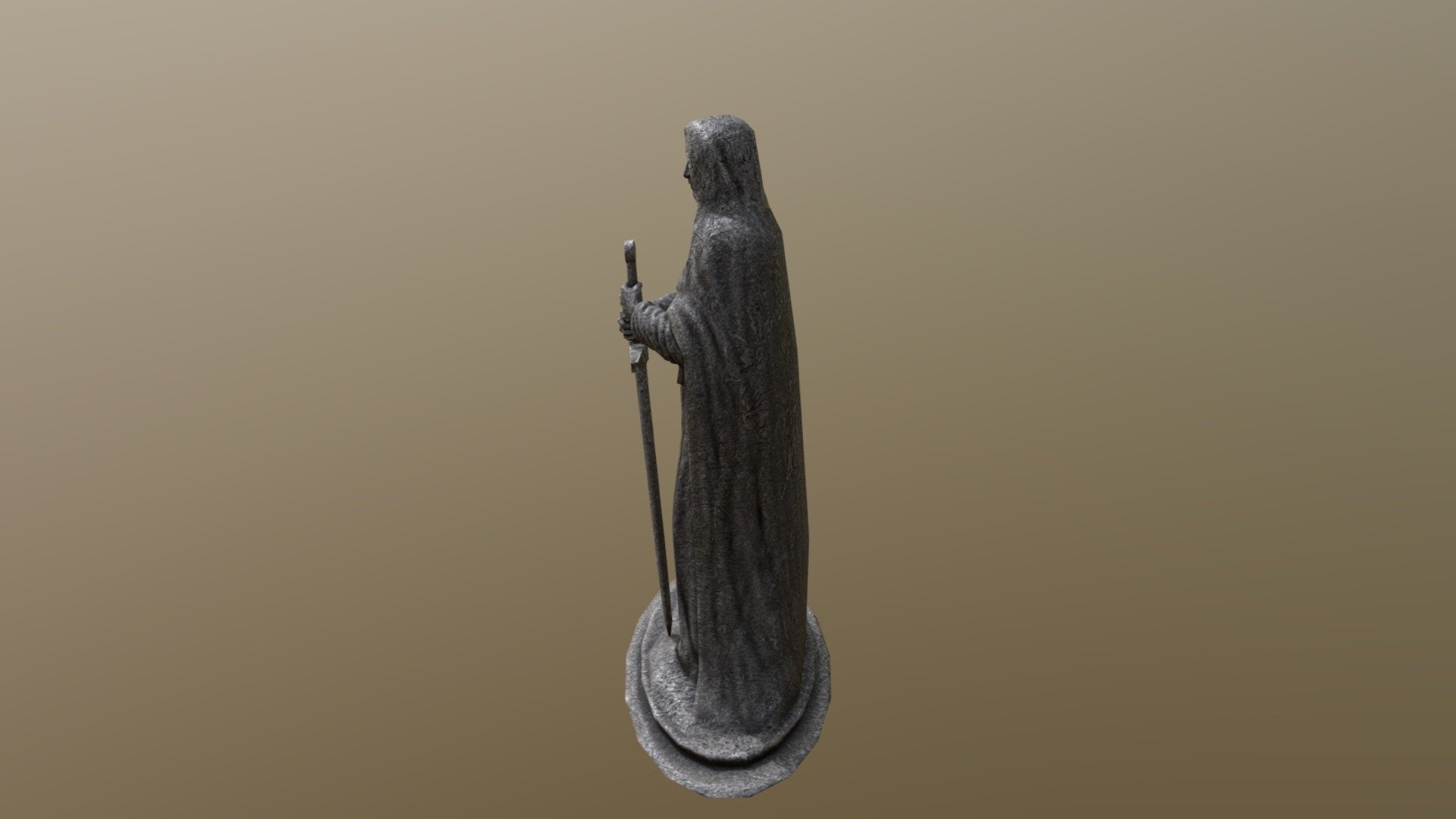 Statue - 3D model by Kremenchuk [b2b2b56] - Sketchfab
