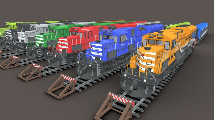Subway-train 3D models - Sketchfab