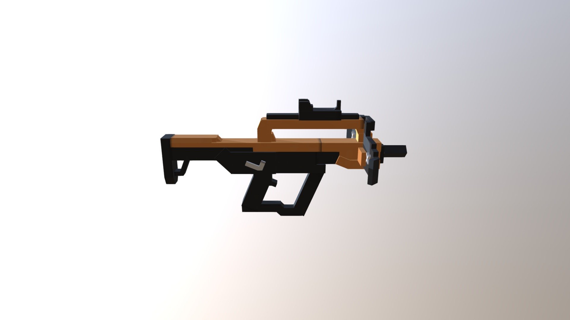 Shielded PDW - 3D model by XboxSignsOut [b2b2f6c] - Sketchfab