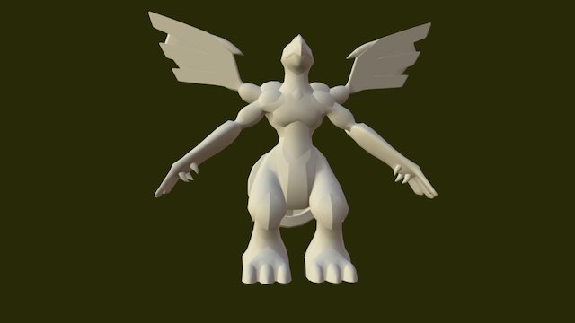 Zekrom 3D models - Sketchfab