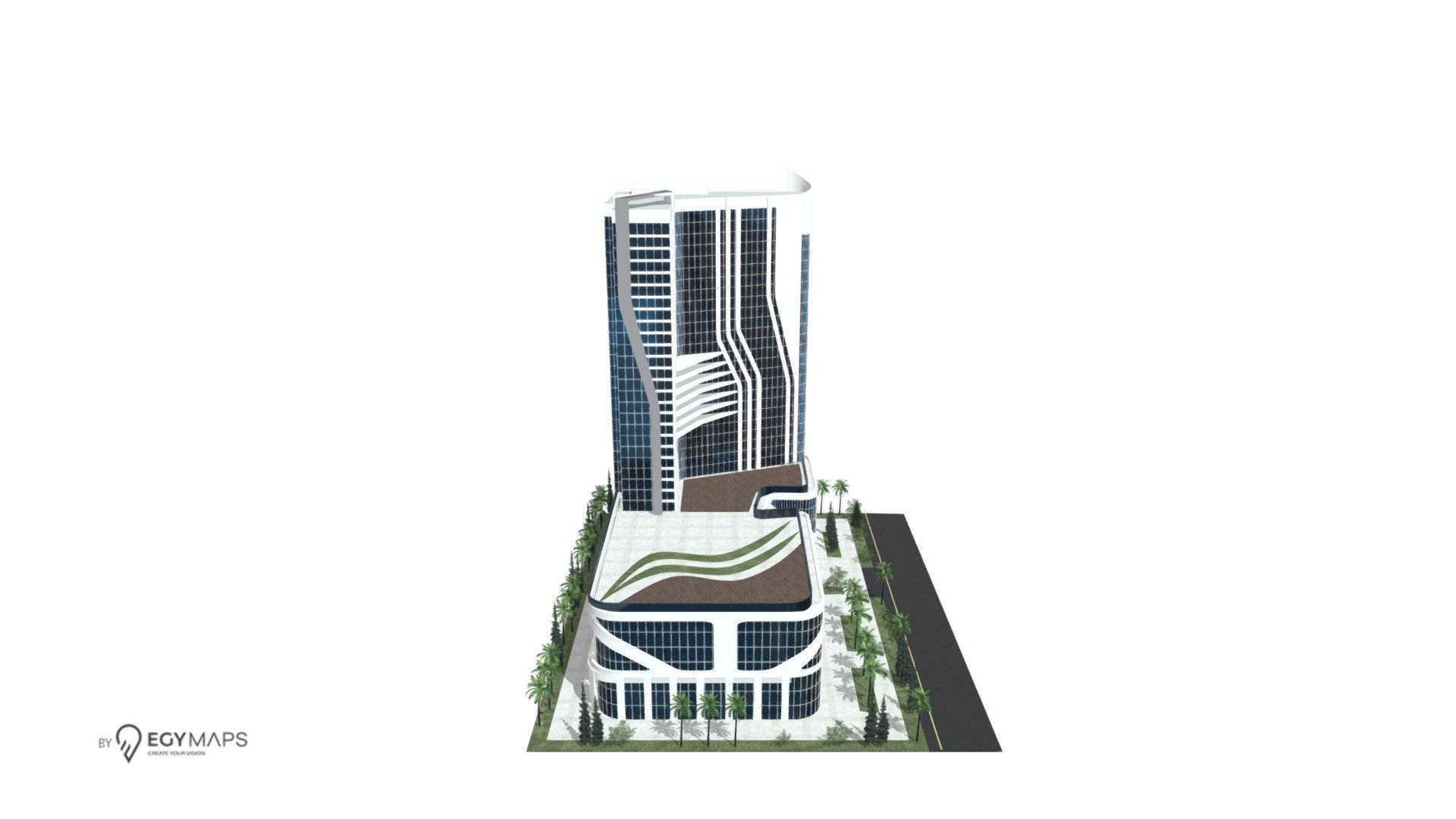 monorail tower - 3D model by Egy-maps [b2b6201] - Sketchfab