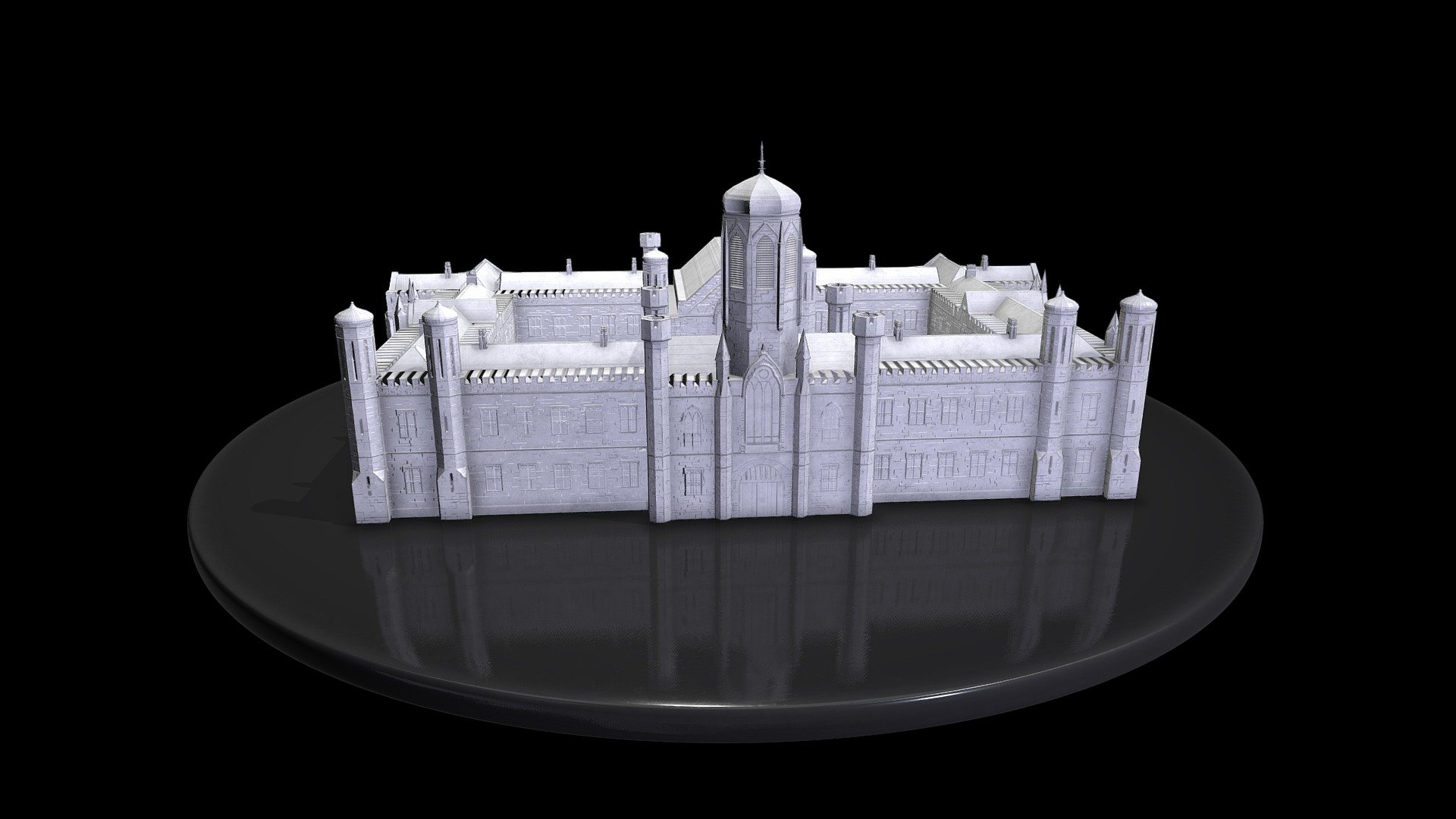 The Quadrangle - University Of Galway AR - 3D model by Michael Joyce ...