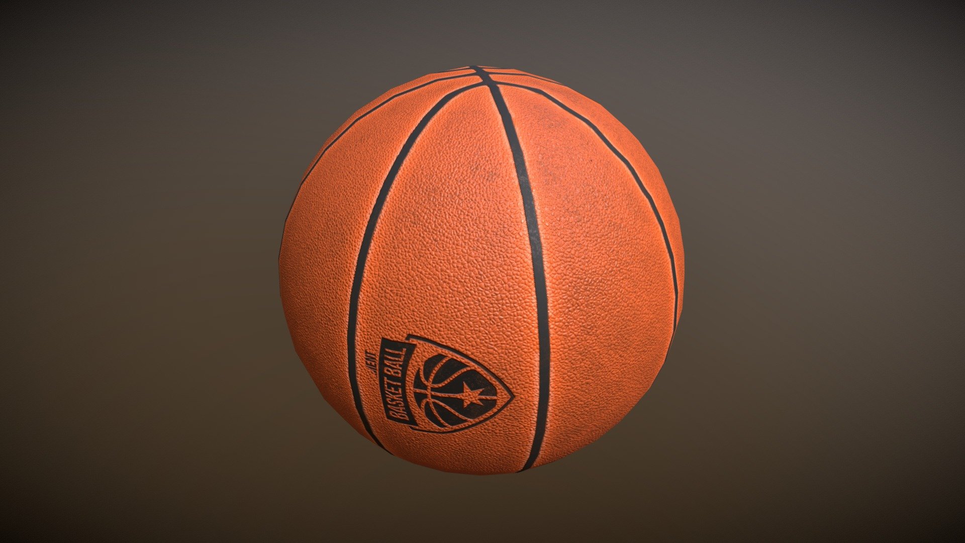 Basketball PBR Game low poly Asset - Buy Royalty Free 3D model by ...