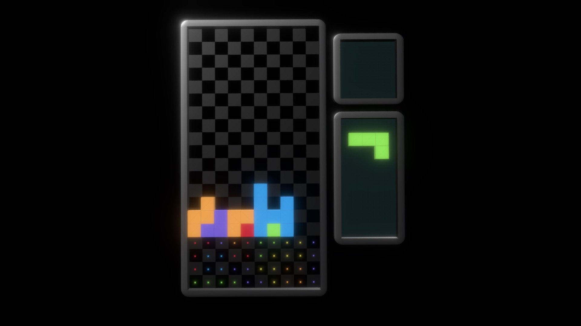 Tetris - Buy Royalty Free 3D model by luismi93 [b2b76a6] - Sketchfab Store