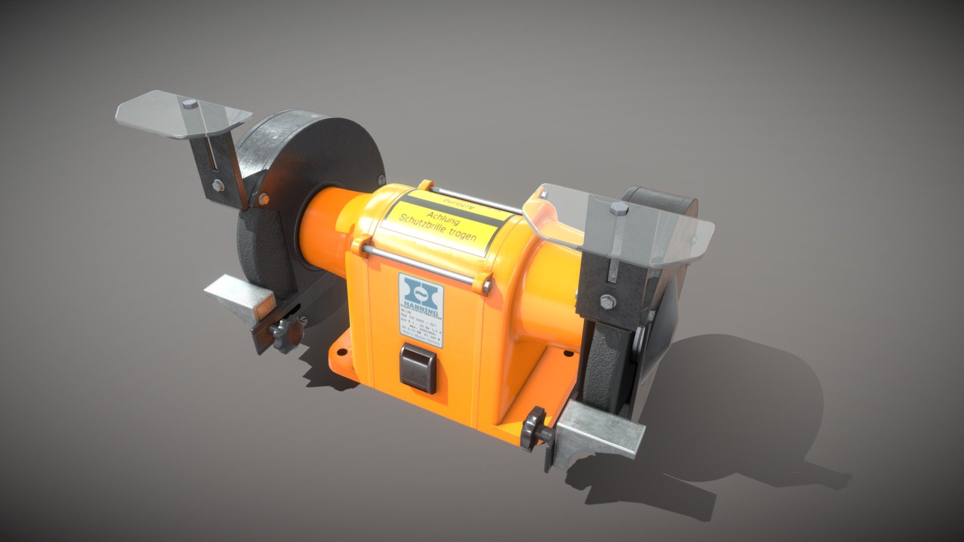 Werkbankslijpmachine - 3D model by Stichting Consortium ...