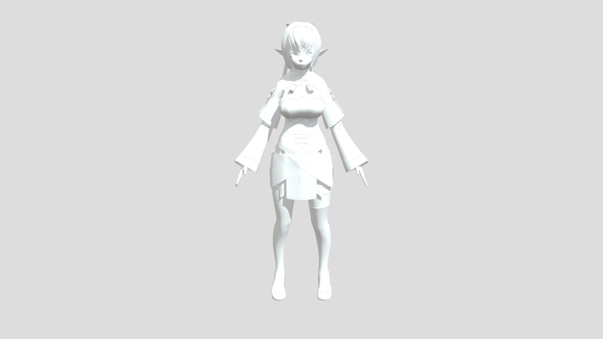 Shiranui Flare 3D Model - 3D model by Cheyanne (@ctxy) [b2b7a82 ...