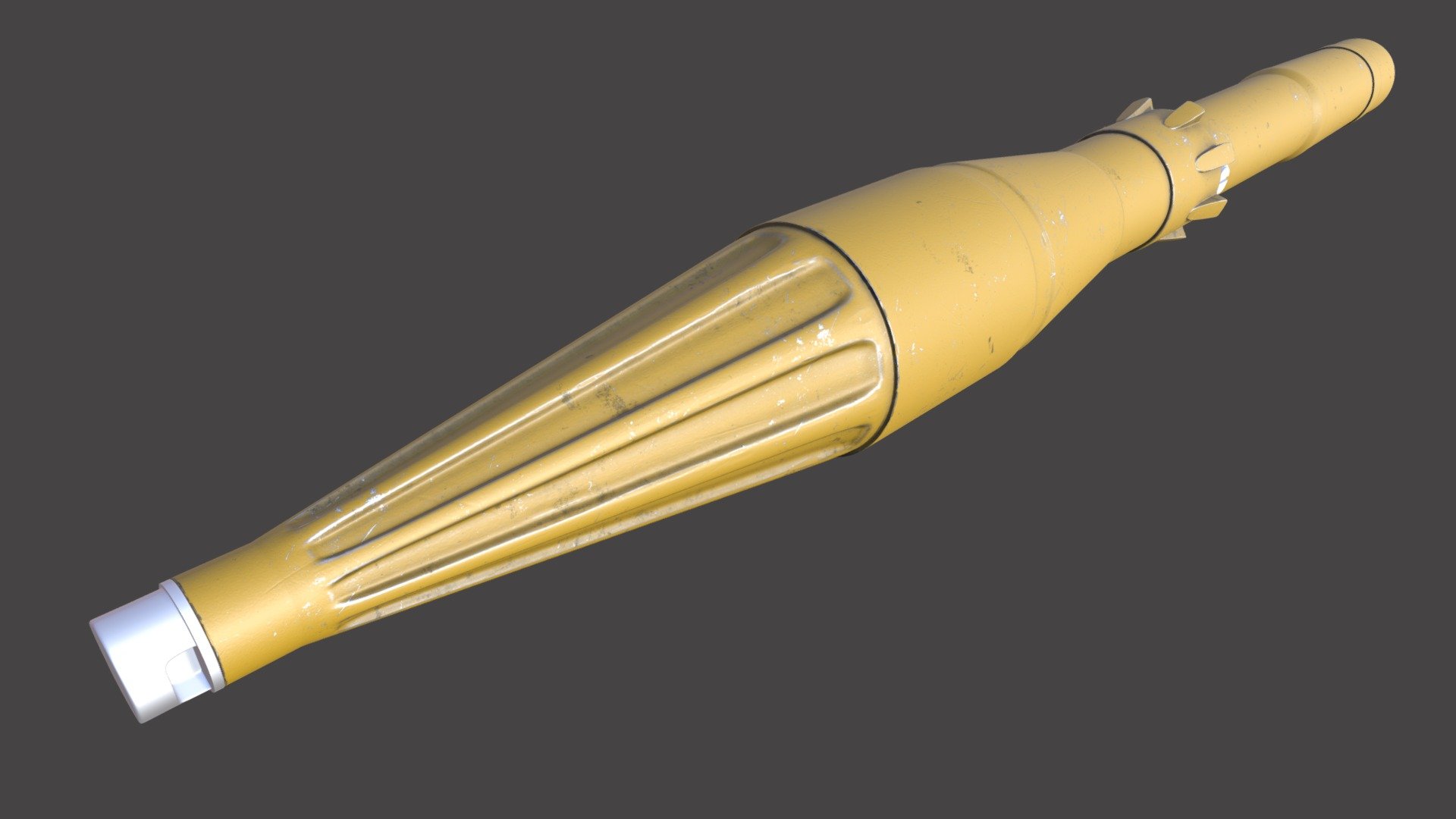 Weapon,Rocket Projectile,RPG-7 - Buy Royalty Free 3D model by pofuann ...
