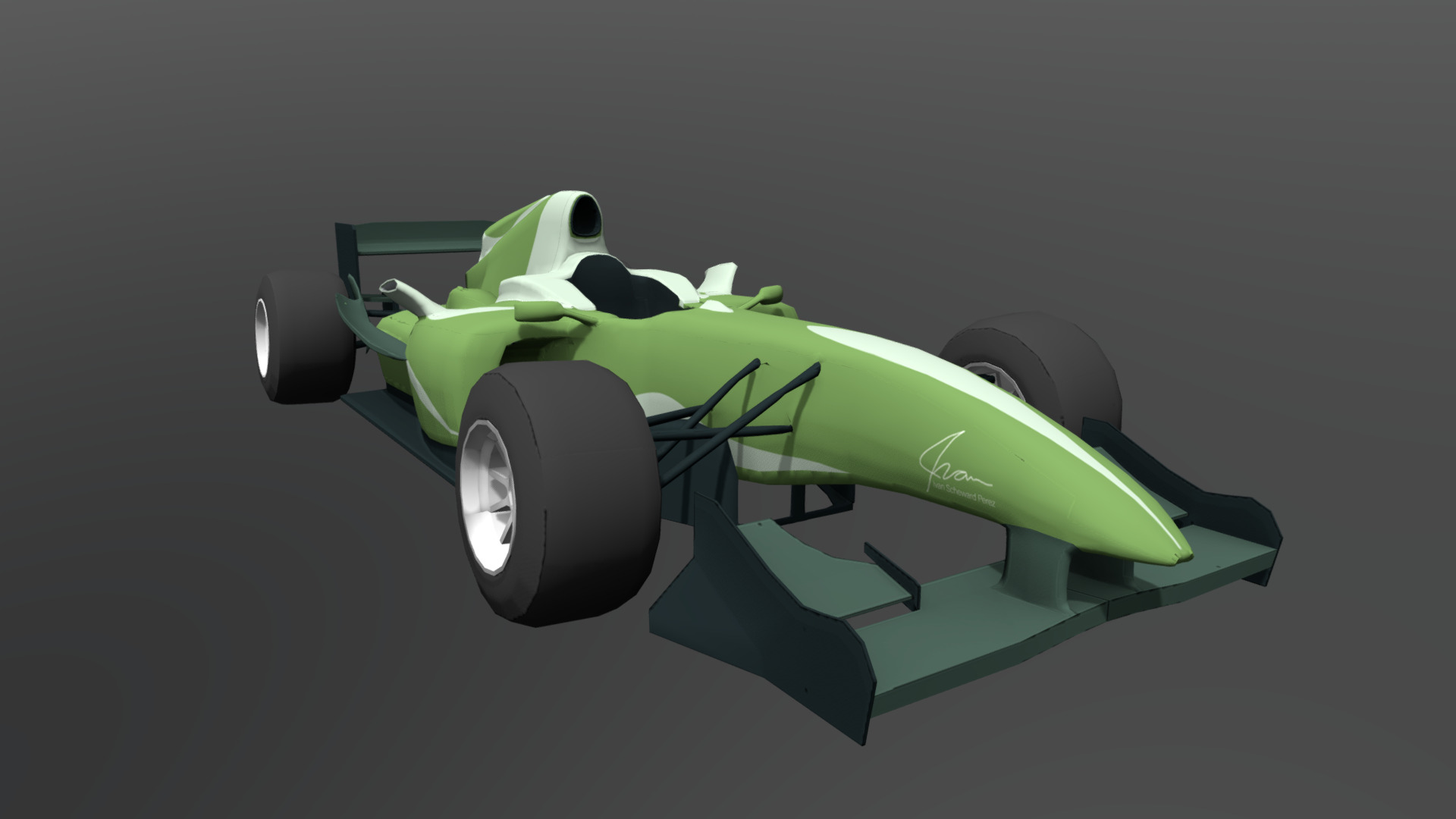Ferrari A1GP 2008 - 3D model by Sched [b2b8445] - Sketchfab