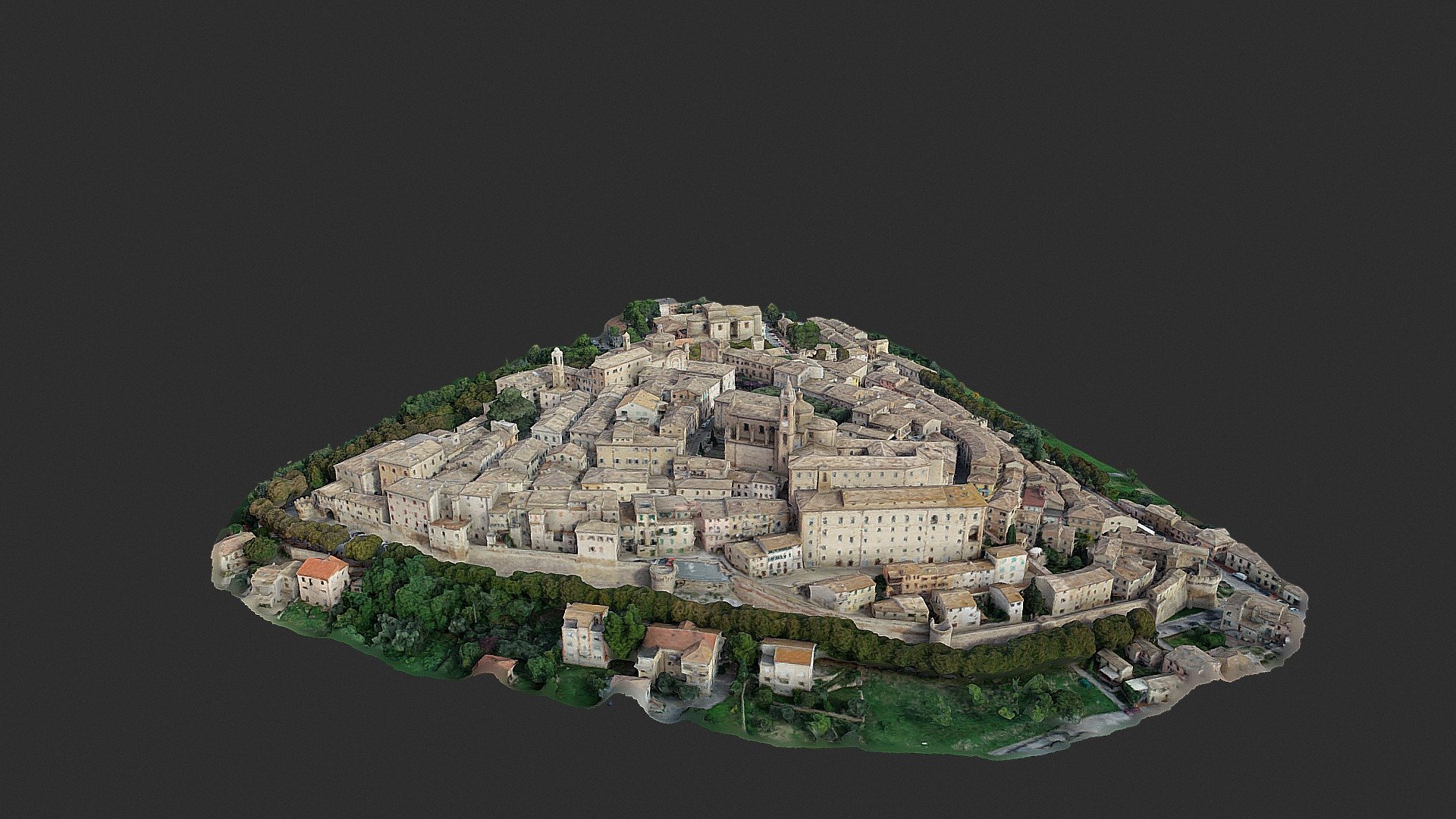 Corinaldo, Italy - 3D model by YAPOV (@lastorri) [b2b942b] - Sketchfab