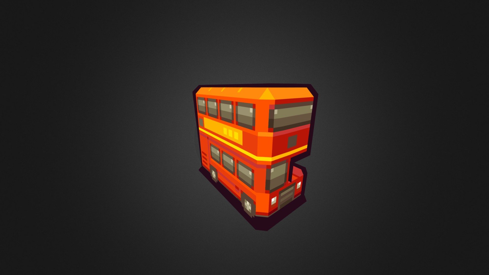 London Bus - 3D model by hervepiton [b2b9f52] - Sketchfab