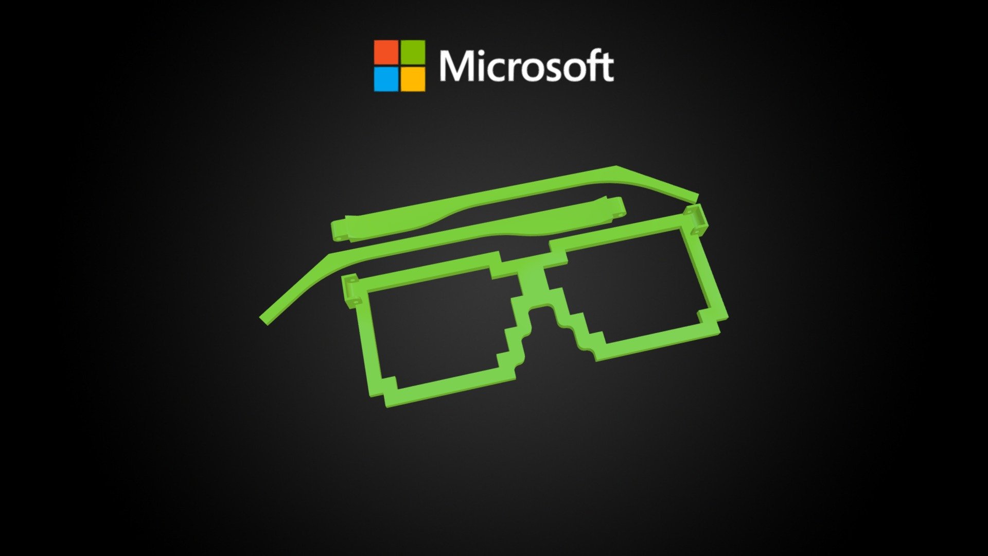 Block Glasses - Download Free 3D model by Microsoft [b2ba852] - Sketchfab
