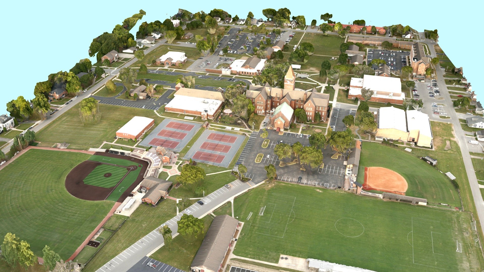 Lebanon TN Cumberland University - Download Free 3D model by ...