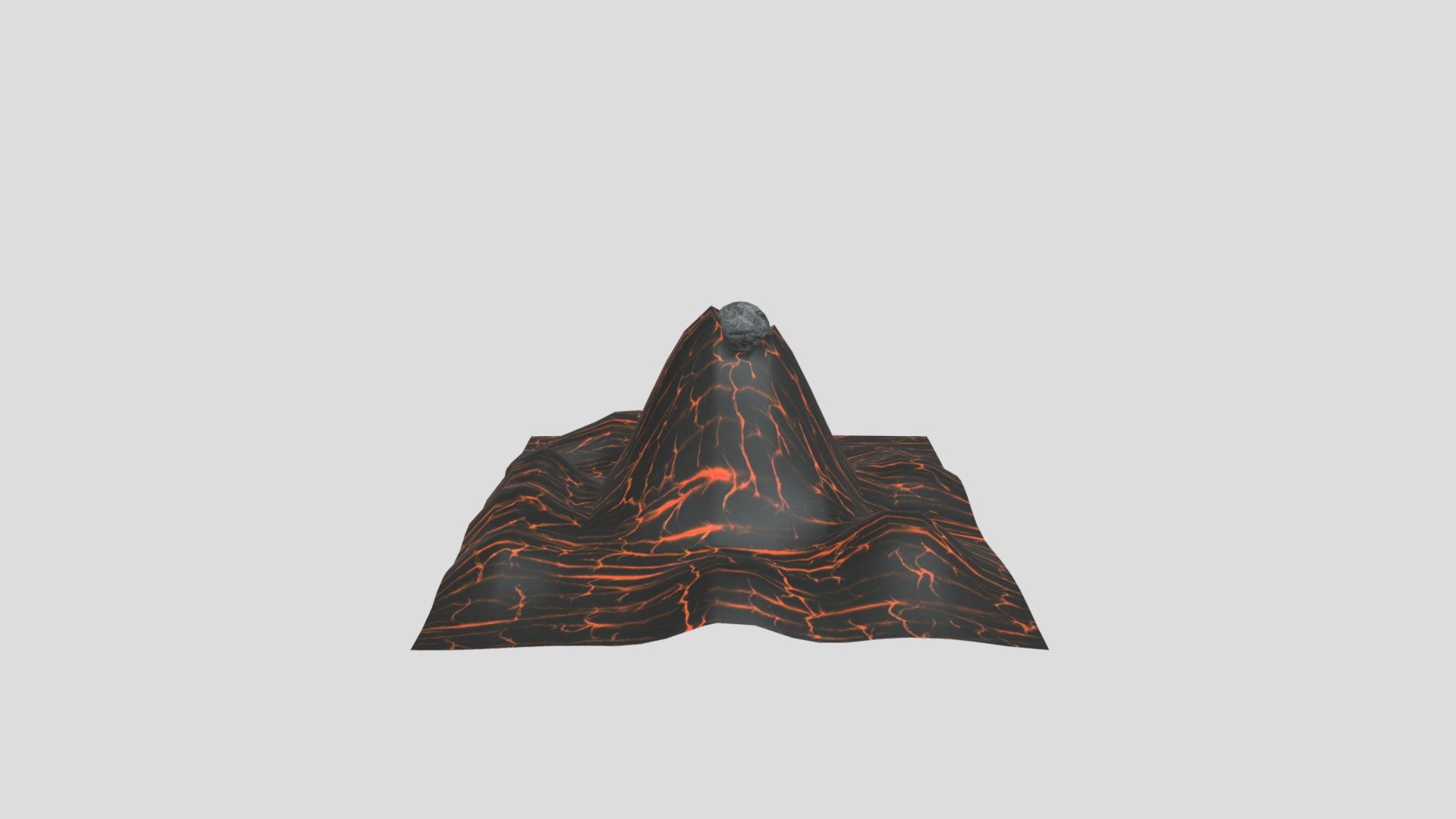 Volcano Export 3 - 3D model by jasonphan [b2bd737] - Sketchfab